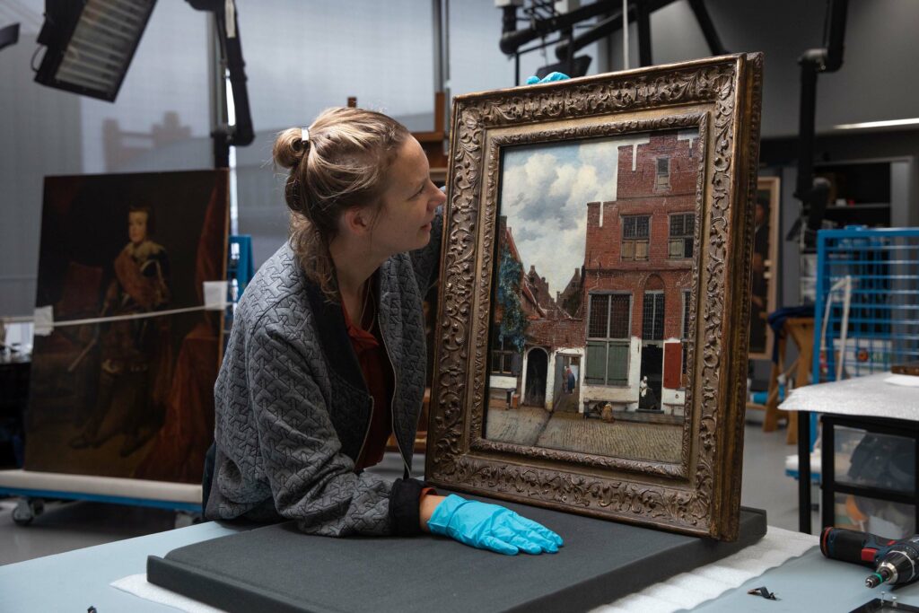 Vermeer ganz nah – Restauratoren Blog